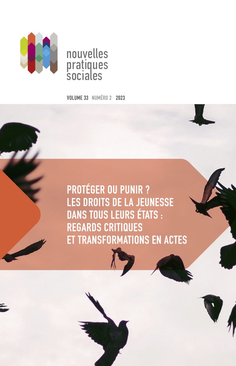 Les numéros | Nouvelles pratiques sociales (NPS) | UQAM